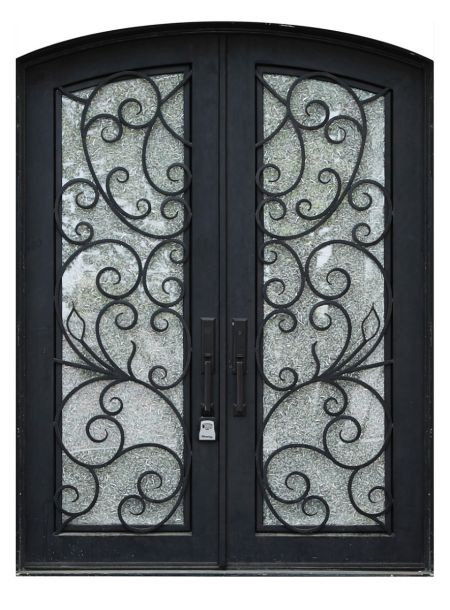 Nova Royal Series Wrought Iron Exterior Doors - Wrought Iron Exterior ...